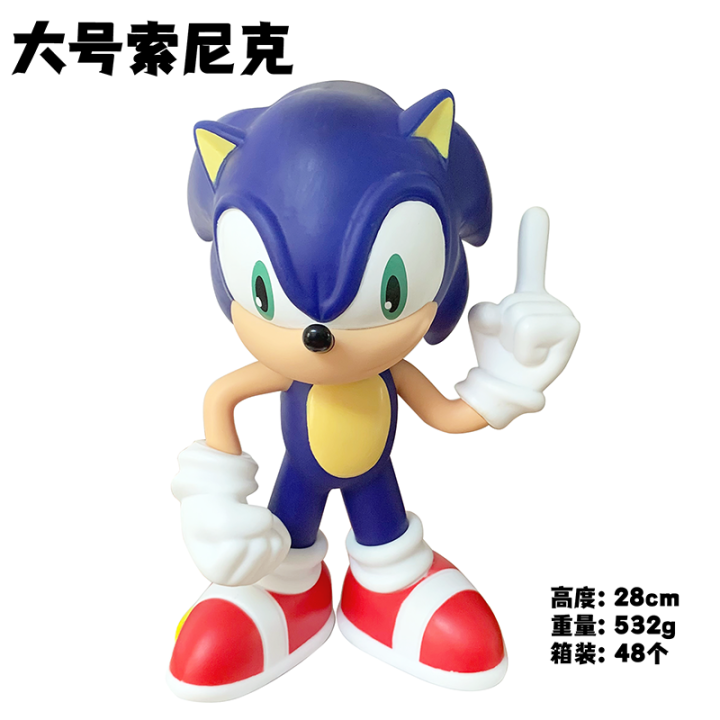 Large Sonic Hand-Made Sonic the Hedgehog Sonic the Hedgehog Movable ...
