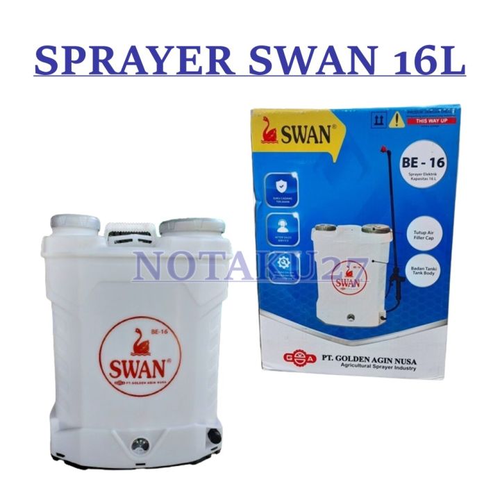 Tangki Semprot Elektrik Swan 16 Liter | Lazada Indonesia