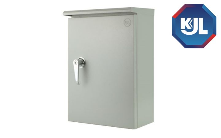 KBSW 6 ตู้เหล็กกันน้ำมีหลังคา KBSW 9006 ขนาด 600x760x250 mm. | Lazada.co.th