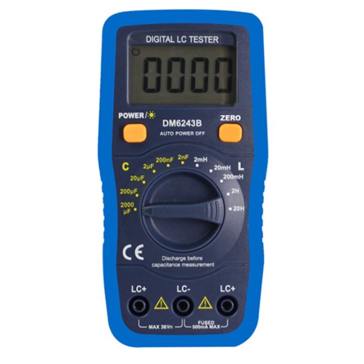 Digital Capacitance and Inductance Meter DM6243B Capacitance Multimeter ...