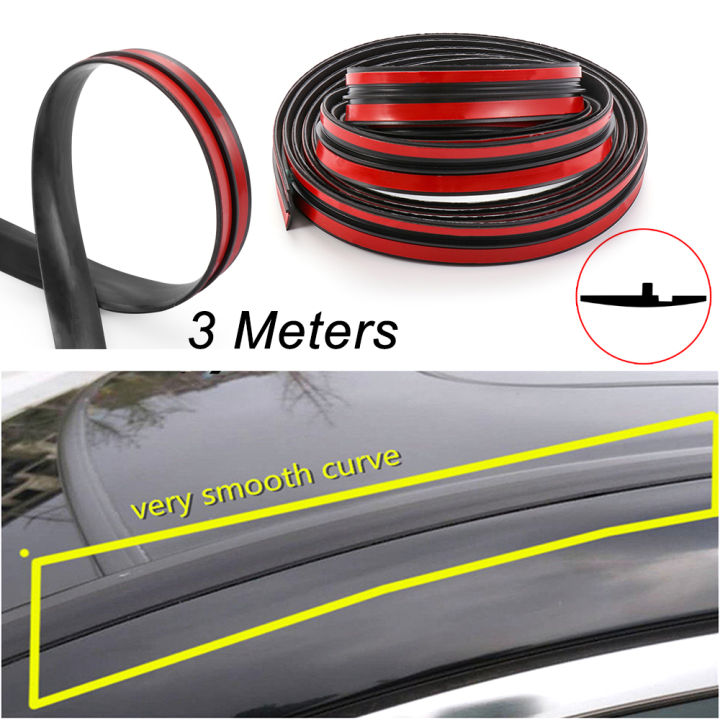 🔥🔥【COD+IN STOCK】Car Rubber Seal Strip Edge Protector Trim Windshield ...