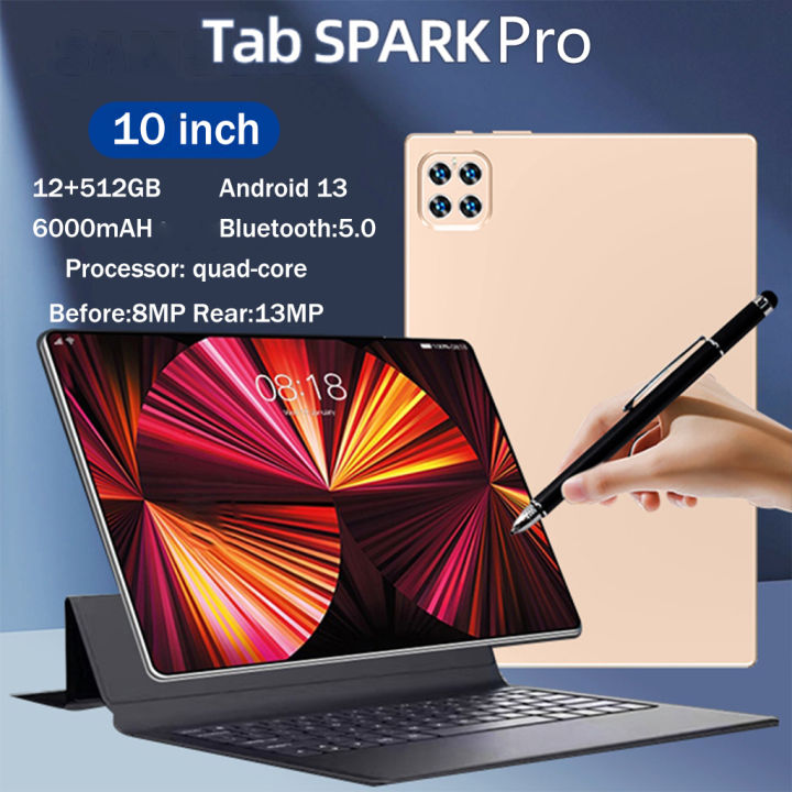 10 Inch Spark Pro Original Tablets 12Gb + 512Gb Android Tablet Online ...