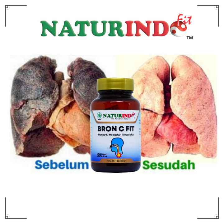 Bron c fit - obat herbal batuk menahun, berdahak, berlendir, kering ...