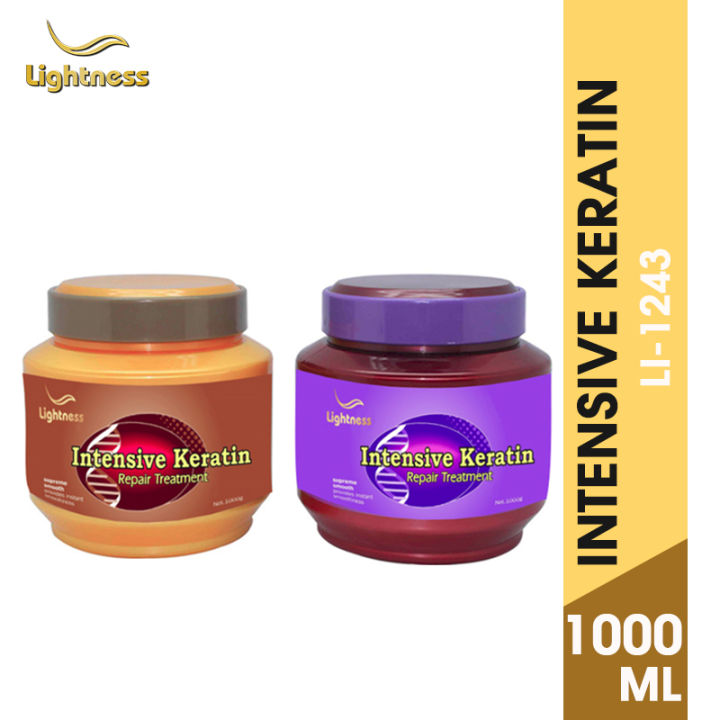 LIGHTNESS INTENSIVE KERATIN REPAIR TREATMENT 1000 ML | Lazada PH