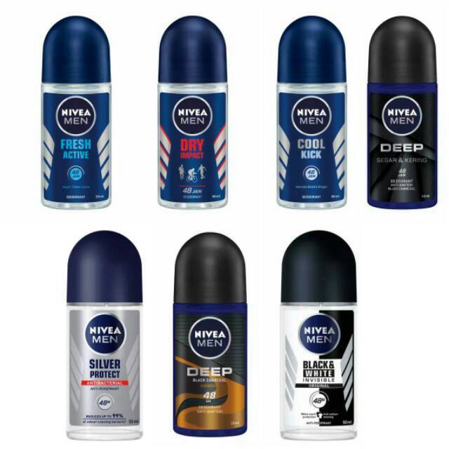 NIVEA MEN DEO ROLL ON ALL VARIANT | Lazada Indonesia
