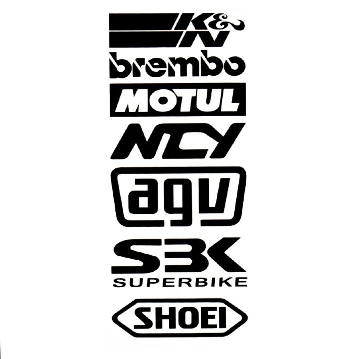 MOTOCYCLE STICKER PACK(3X5 INCH) | Lazada PH