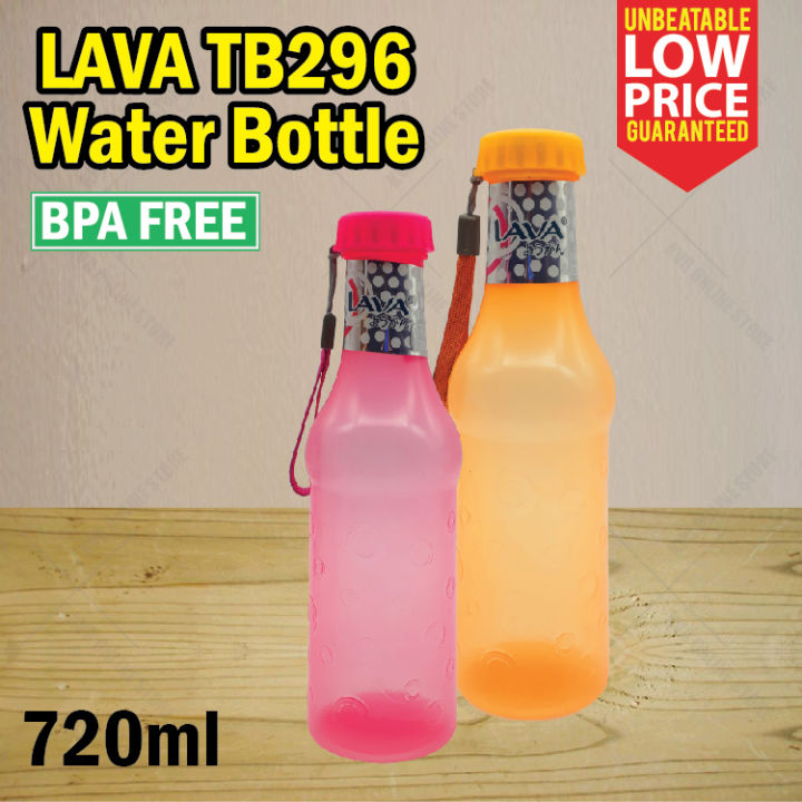LAVA Water Bottle Tumbler TB296 720ML BPA FREE Plastic Hot & Cold Safe ...