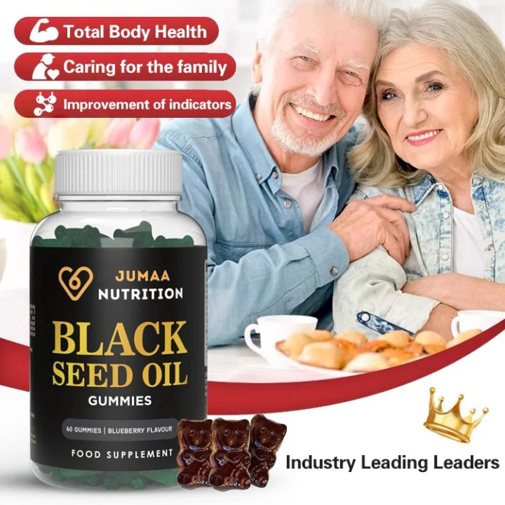 Gummy Bears Gummy Grass Seed Nutritious Skin Black Seed Oil Gummies ...