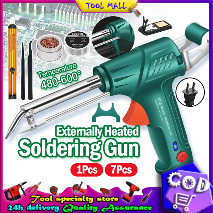 60W Electric Handheld Soldering Iron Gun Welding Repair Tool 220V ...