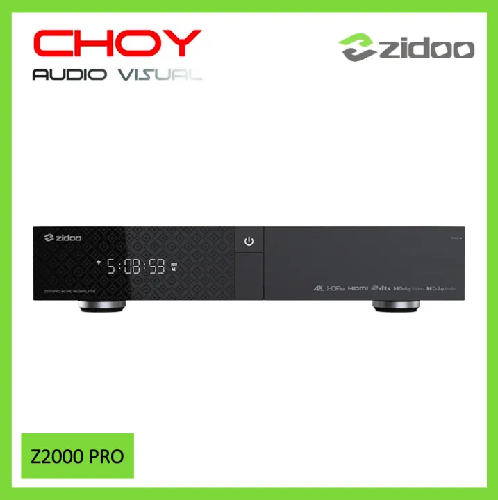 Zidoo Z2000 Pro 4K UHD Android Media Player | Lazada