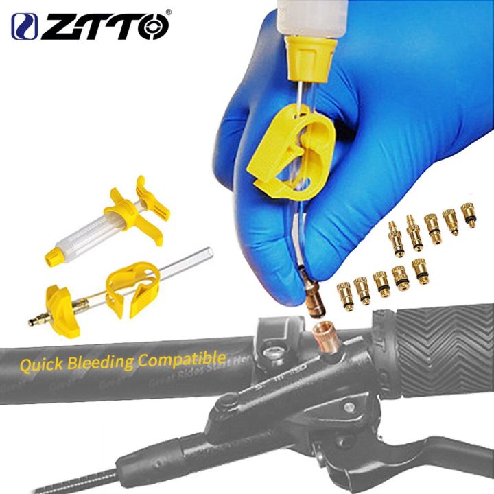ZTTO Bicycle Hydraulic Brake Bleed Kit Universal Refill DOT Mineral ...
