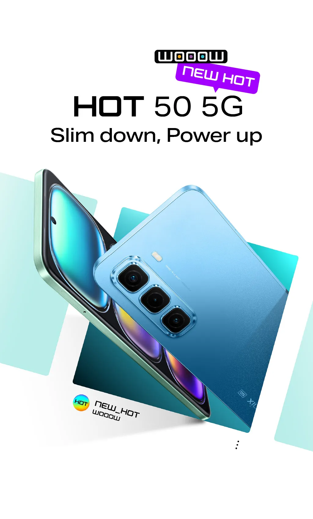 Infinix Hot 50 5G - 120Hz Display, 8GB RAM, 48MP Camera