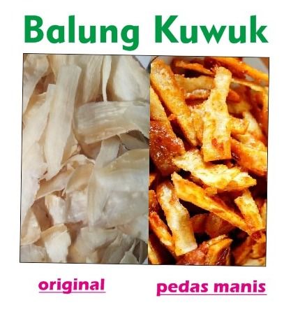 Balung kuwuk khas purworejo , Balung kuwuk pedas manis dan original 250 ...