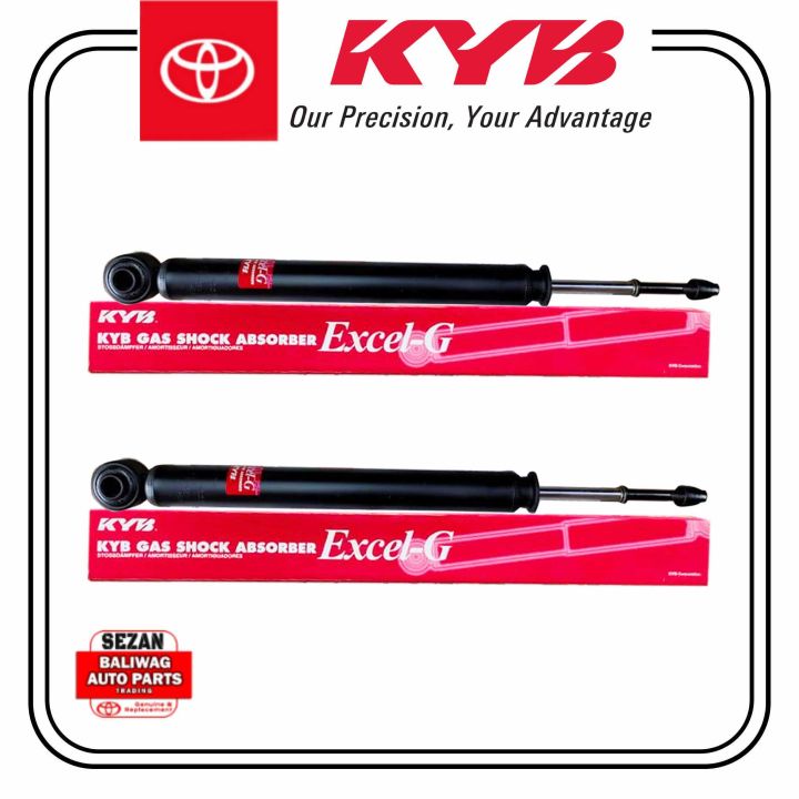 KYB KAYABA SHOCK ABSORBER REAR SET TOYOTA VIOS 2002-2007 343354 | Lazada PH
