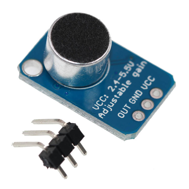 MAX4466 Adjustable Gain Arduino MAX4466 Electret Microphone Amplifier Module | Lazada PH