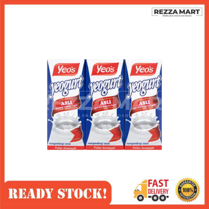 YEO'S Yogurt Original (ASLI) [250MLx6] | Lazada