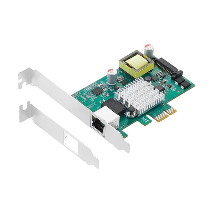 POE Gigabit Card Gigabit Network Card PCI-Express to Ethernet Card PCIE ...