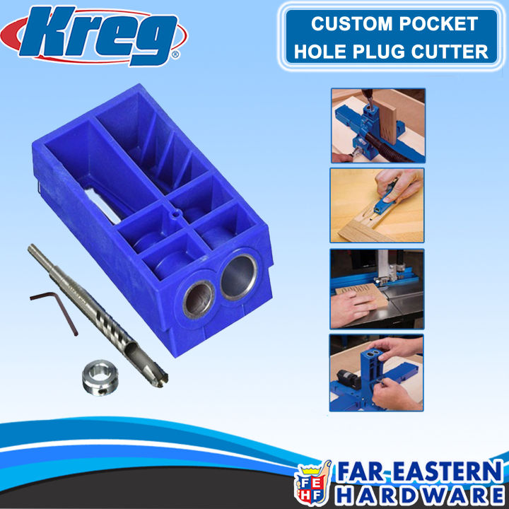 KREG Custom Pocket Hole Plug Cutter KPCS | Lazada PH