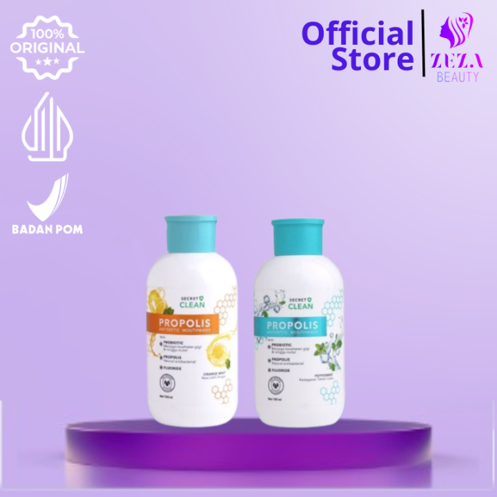 Secret Clean Propolis Antiseptic Mouthwash 150ml | propolis obat kumur ...