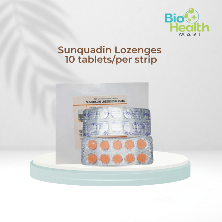 Sunquadin Lozenges 10 tablets/per strip | Lazada
