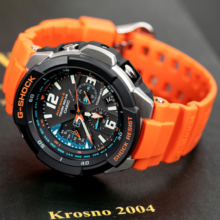 Casio classic air fighter G-SHOCK solar wave waterproof sports men's ...