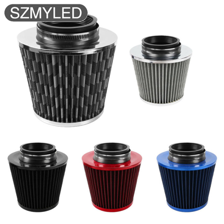 3" 76mm Inlet Cold Air Intake Cone Replacement Quality Performance ...