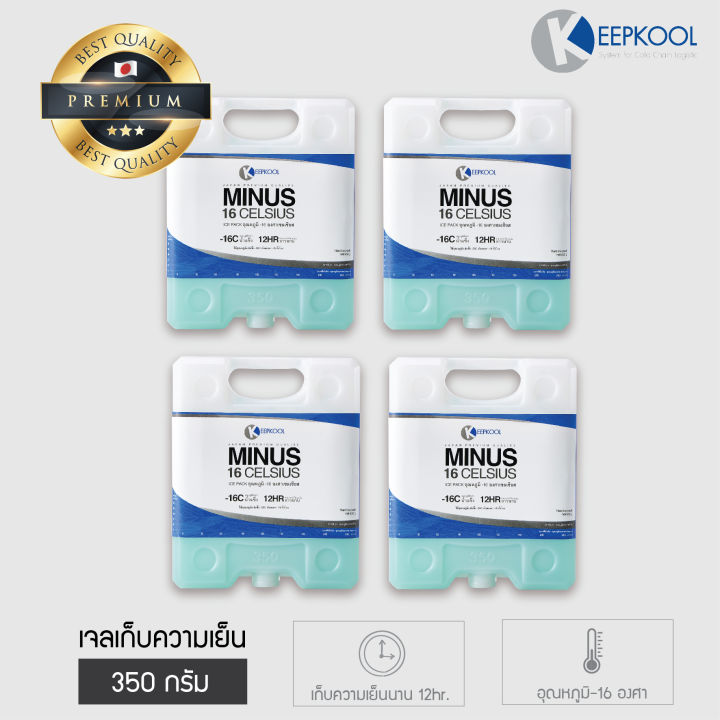 Minus -16 °C (จัดเซ็ทราคาถูก) 350g. ICE PACK เก็บความเย็น เจลเก็บความ ...