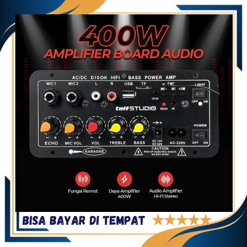 Amplifier Board Audio Bluetooth USB FM Subwoofer DIY 400W / Amplifier ...