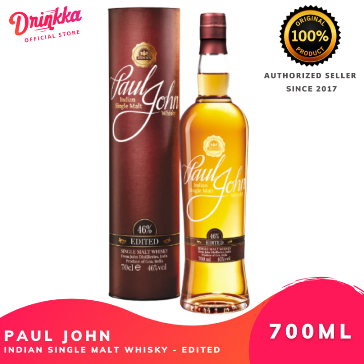 Paul John Indian Single Malt Whisky - Edited | Drinkka | Lazada PH