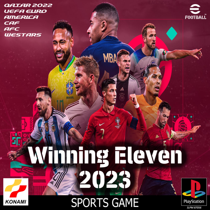 [PS1] Winning Eleven 2023 eFootball PES 2023 (1 DISC) เกมเพลวัน แผ่นก็ ...
