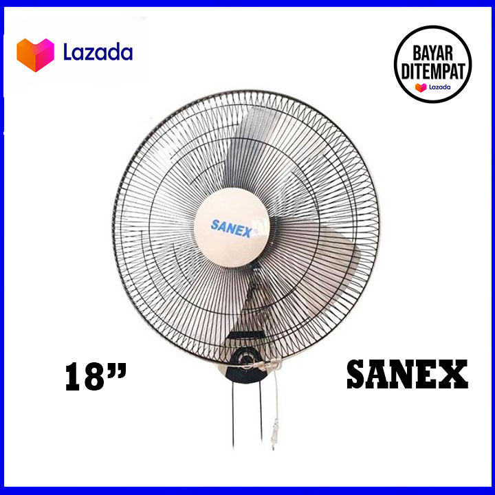 SANEX FW-1878 Kipas Angin Dinding UKuran Besar 18 inch Baling2 Besi - ANGIN SANGAT KENCANG PROMO ...