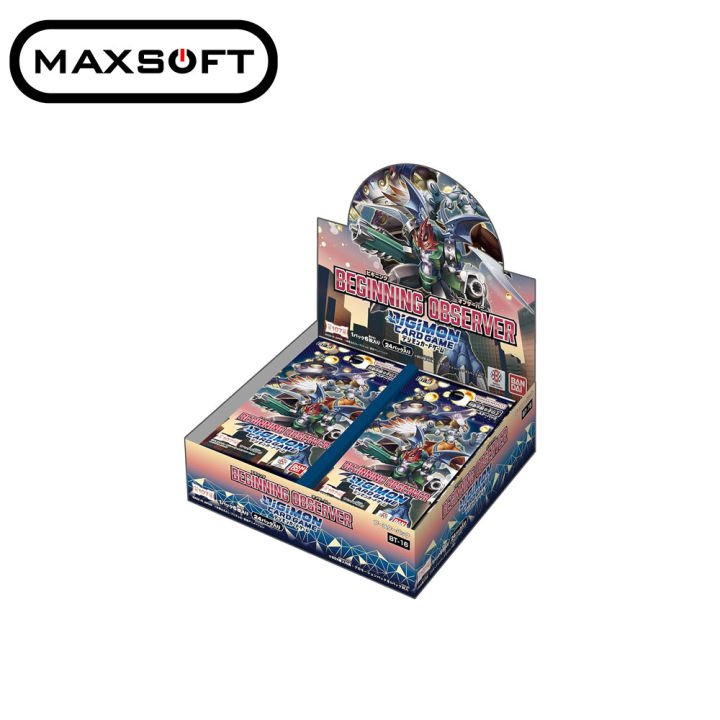 DIGIMON CARD GAME BOOSTER BEGINNING OBSERVER [BT-16] (Per Box) | Lazada PH