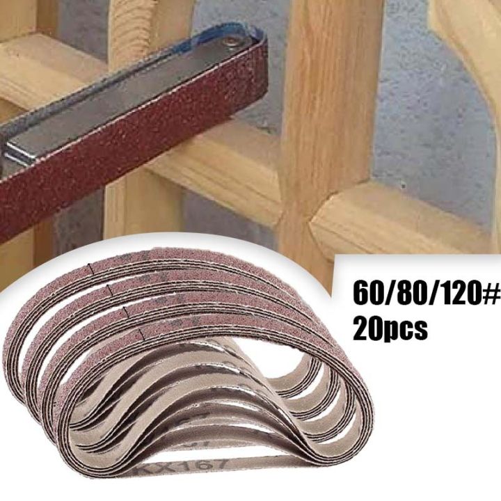 20pcs Amplas Belt Belt Sander Rakitan Roller Belt Sander Amplas Sabuk ...
