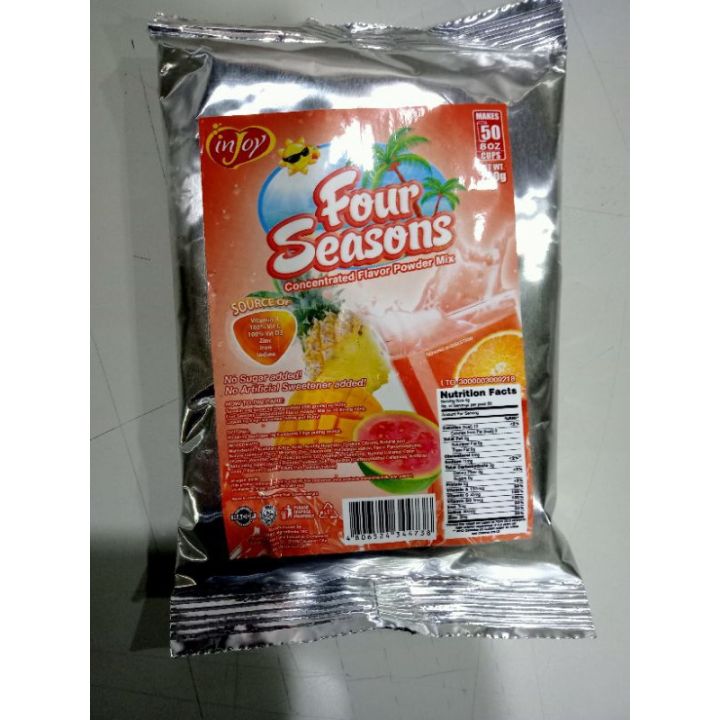 Injoy Four Season Concentrated Juice Powder with 10x Unsweetened ...