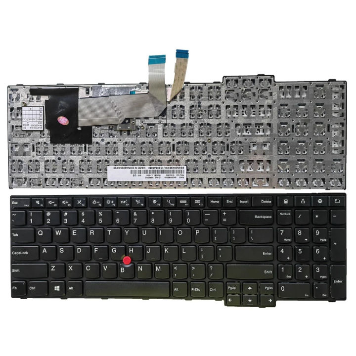 US Layout Keyboard for LENOVO IBM ThinkPad E550 E555 E550C E560 E565 E560C 04Y0301 00HN000 ...