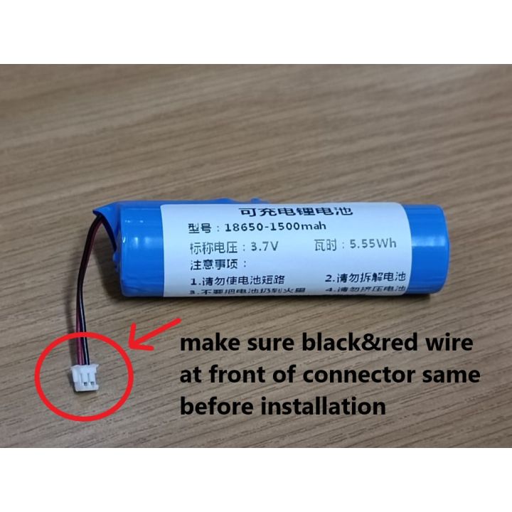18650 3.7V 7.4V Lithium Battery With ready wire & Connector 1p 2p | Lazada