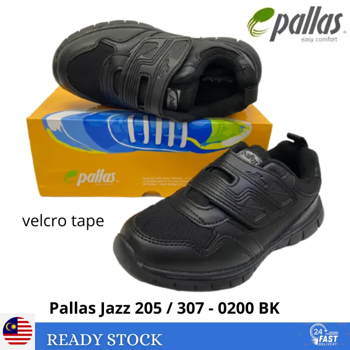 Pallas Jazz 黑色校鞋 Black School Shoes / Kasut Sekolah Hitam 205 / 307 ...