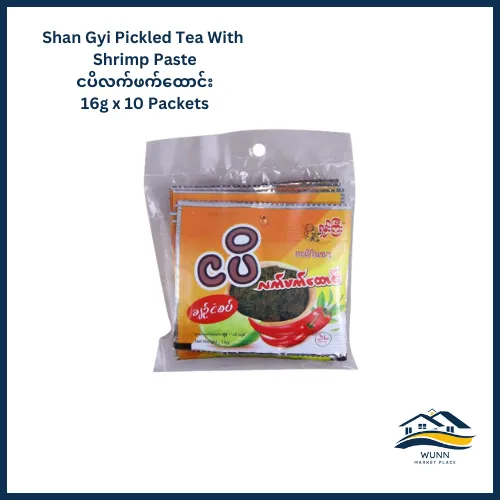 Shan Gyi Pickled Tea with Shrimp Paste - Myanmar Food | Lazada Singapore