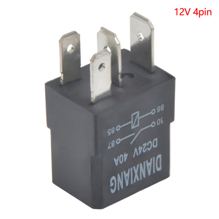 {CTTC} Automotive Relay 40A 12V 24V 4 Pin 5 Pin Small Waterproof Relay ...