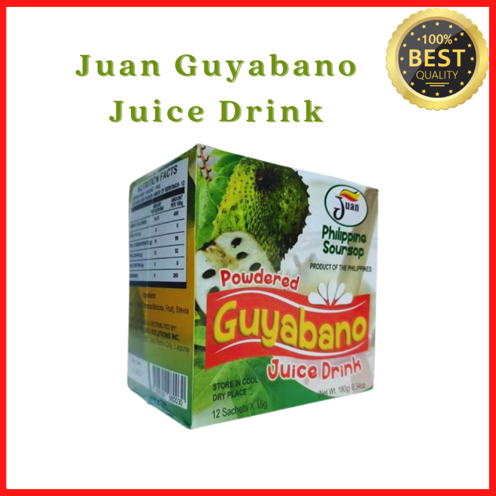 Guyabano Powdered Juice Drink | Herbal drink | Less Sugar juice drink | Organic and Fresh ...