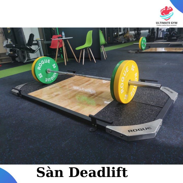 Sàn deadlift sàn squat lifting - deadlift platform tập gym dày 5cm G.E ...