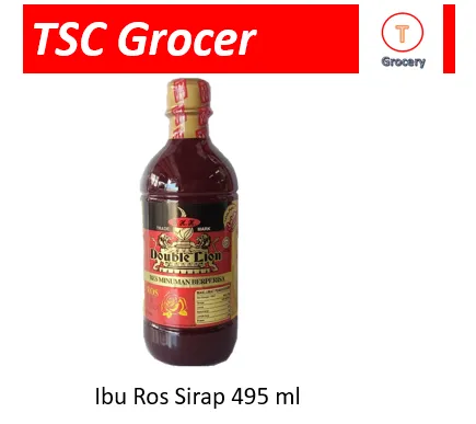 Double Lion Sirap Ros 495 ml / Concentrated Rose Syrups | Lazada