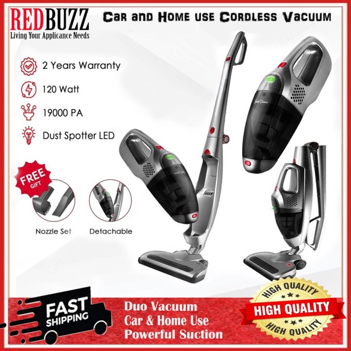 REDBUZZ Foldable Handheld Transformer Cordless Vacuum Cleaner ...