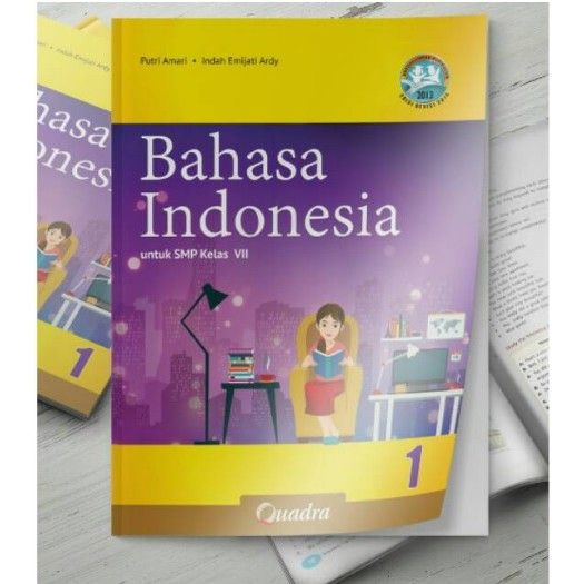 Buku bahasa indonesia k13 penerbit Quadra kelas 7 smp/mts edisi revisi | Lazada Indonesia