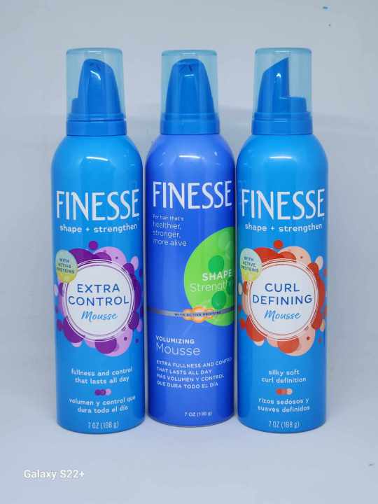 Finesse Mousse Extra Control and Curl Defining Mousse 198g | Lazada PH