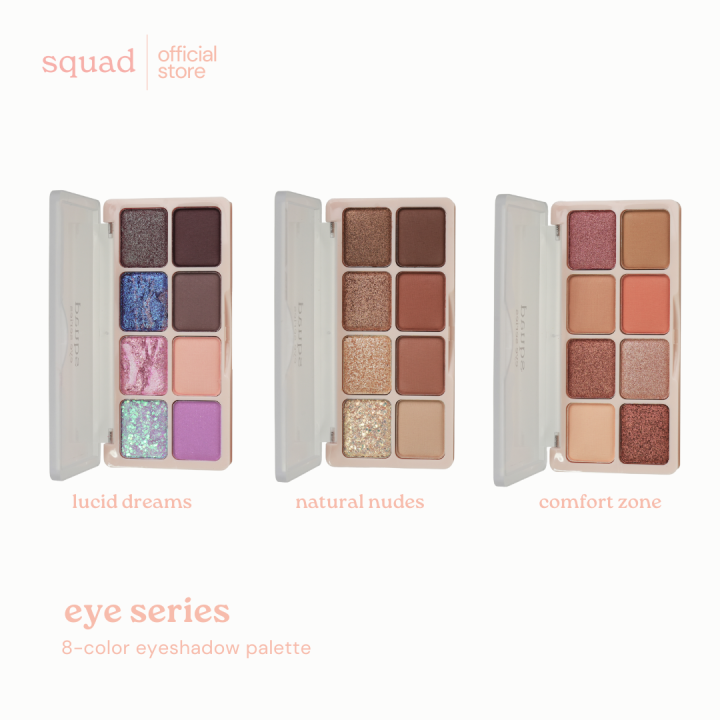 Squad Cosmetics Eye Series 8-color Eyeshadow Palette | Lazada PH