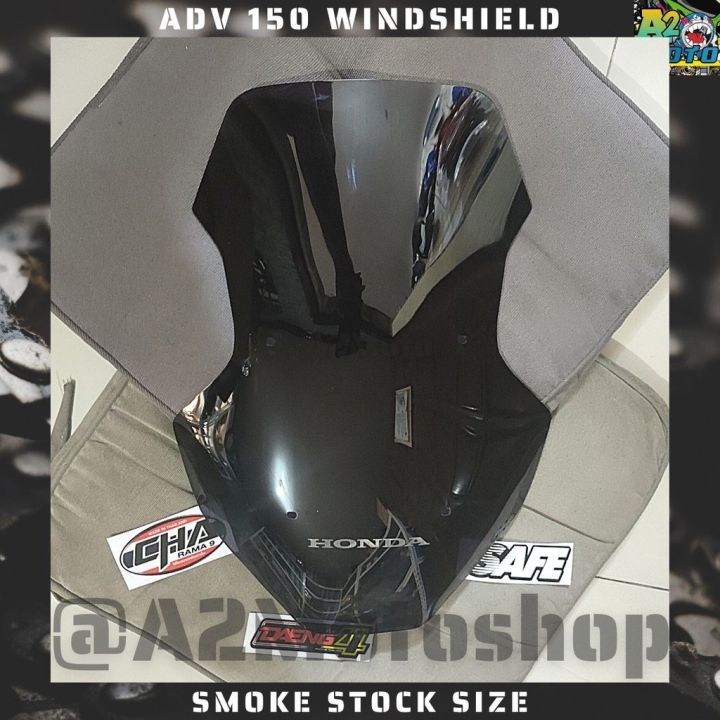 Honda ADV 150 160 Windshield Visor SECTBill NEMO X3 Metal | Lazada PH