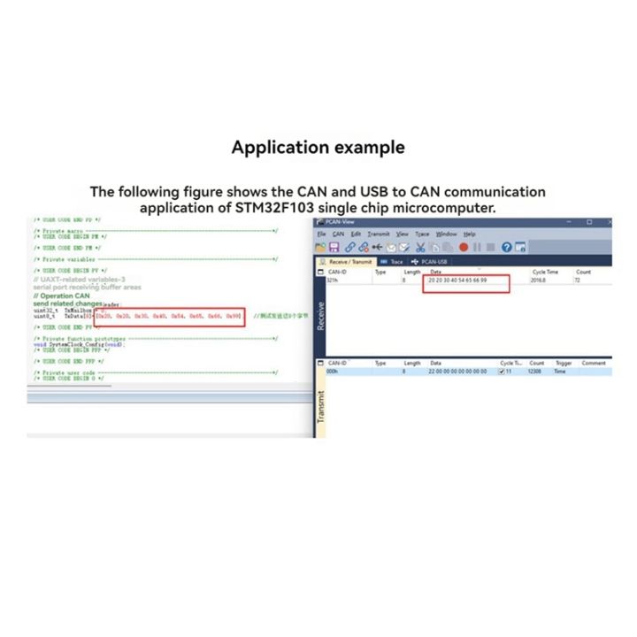 【vvl】 Usb To Can Module Can Analyzer Usb To Can Adapter Usb Can Bus Analyzer Portable Debugging