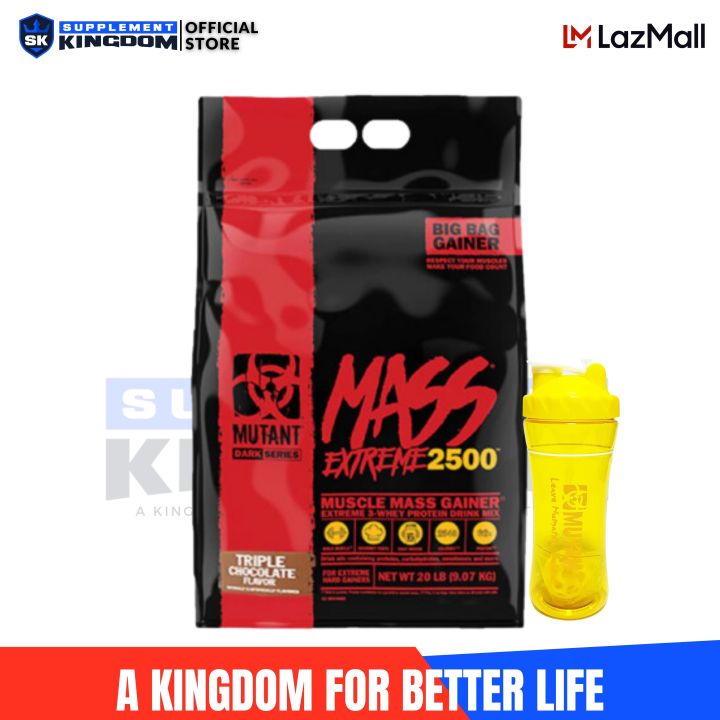 Mutant Mass Extreme 2500 20LBS | Lazada PH