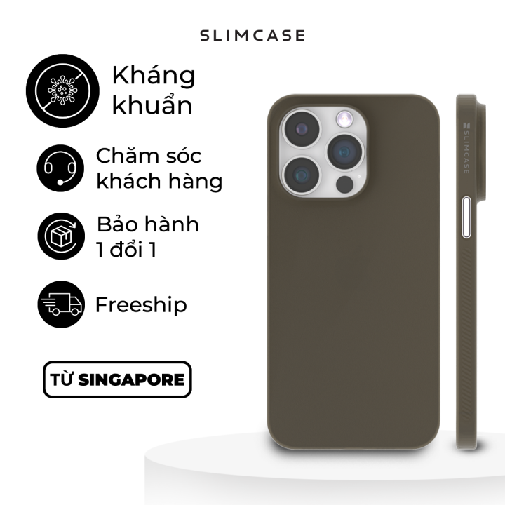 Ốp lưng Slimcase Pro cho iPhone 13 Series Cao cấp Siêu mỏng - Nhựa ...